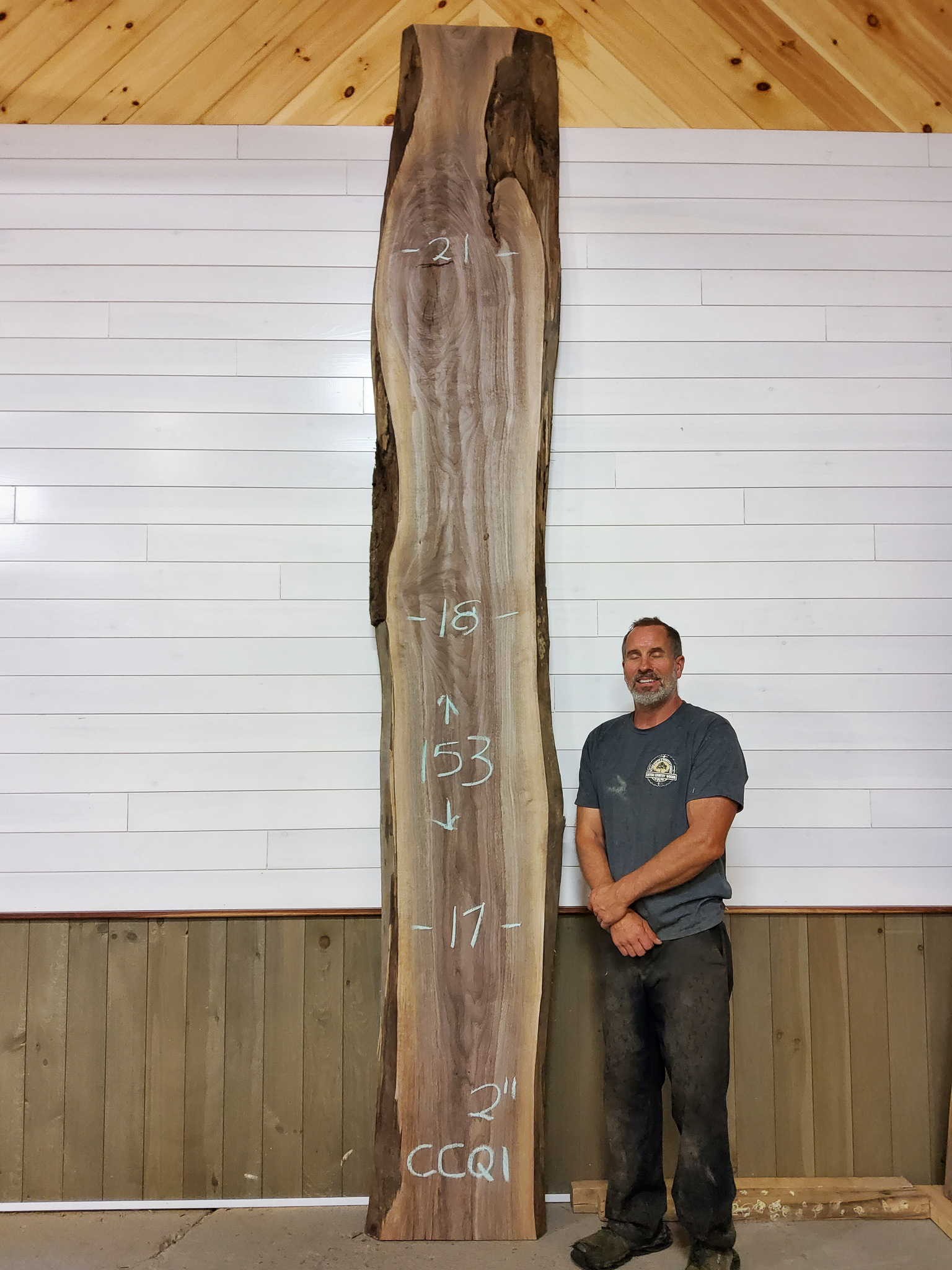 Walnut SKU-CCQ1 - Custom Country Woods