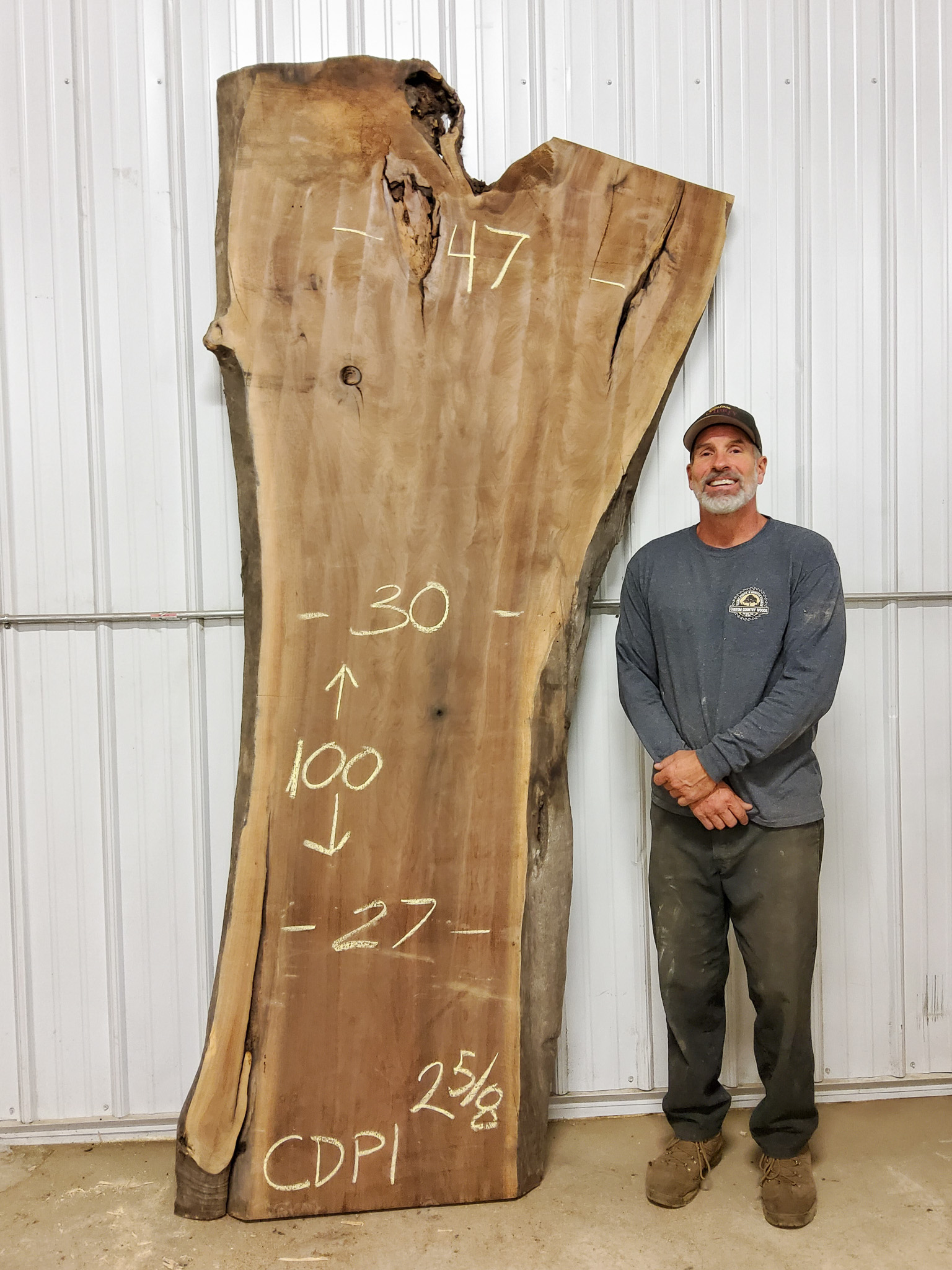 Walnut SKU-CDP1 - Custom Country Woods